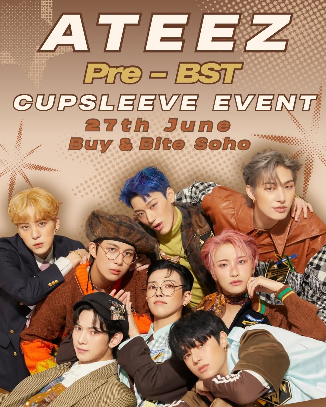 Pre-BST Hyde Park ATEEZ Cupsleeve Event – London, 27 June 2026 | K-Pop ...