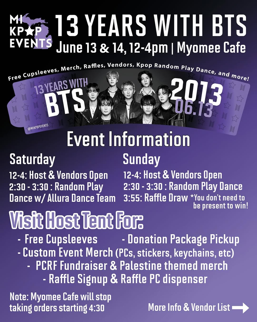 13 Years with BTS – Southfield, June 13 – 14, 2026 | K-Pop Tracker