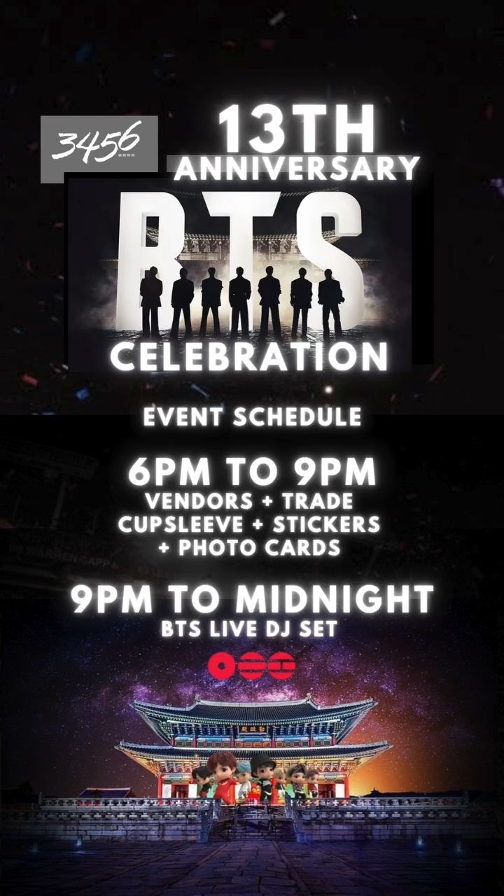 BTS 13th Anniversary Celebration – Aurora, June 12, 2026 | K-Pop Tracker